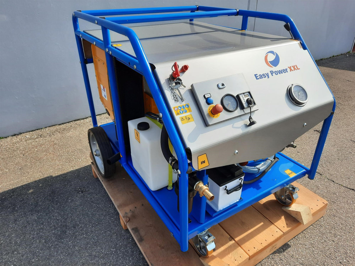 Waterblasting units rental PTC - Compact high pressure hydrodynamic ...